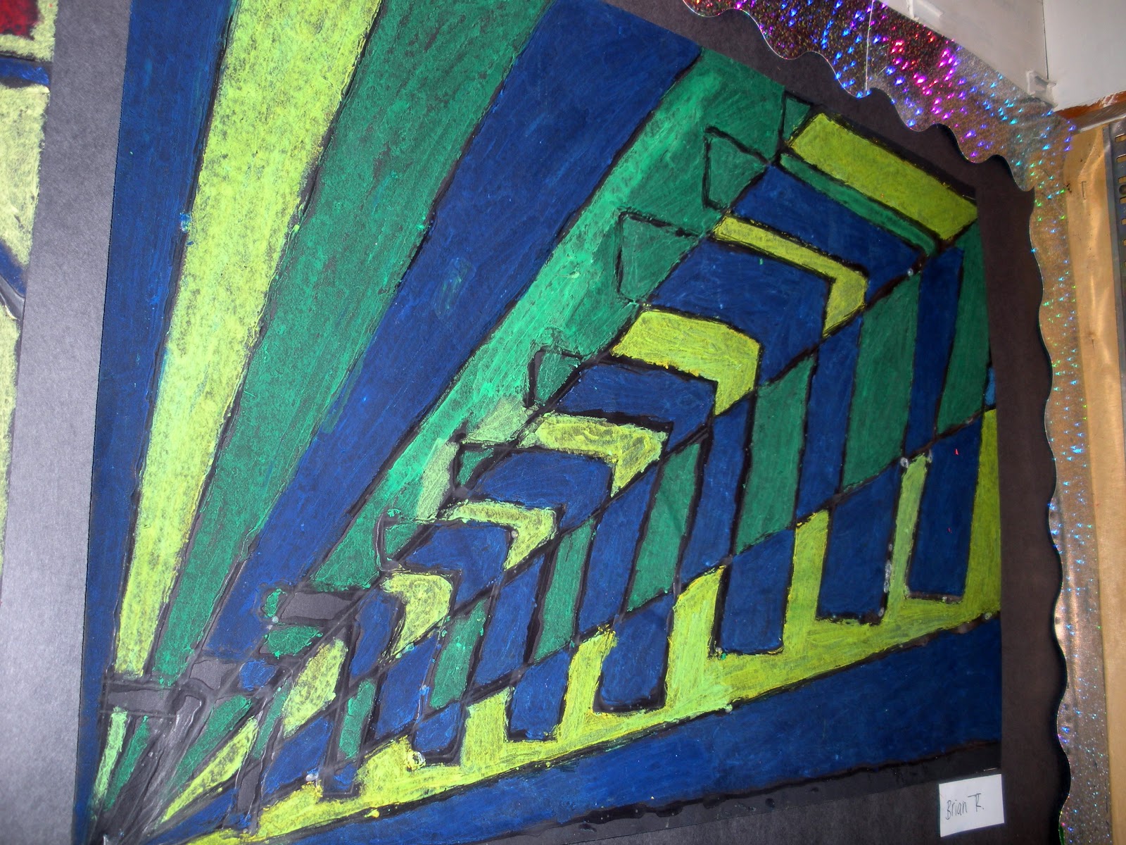 chucks, crayons, and a little creativity : Color Scheme Number Design