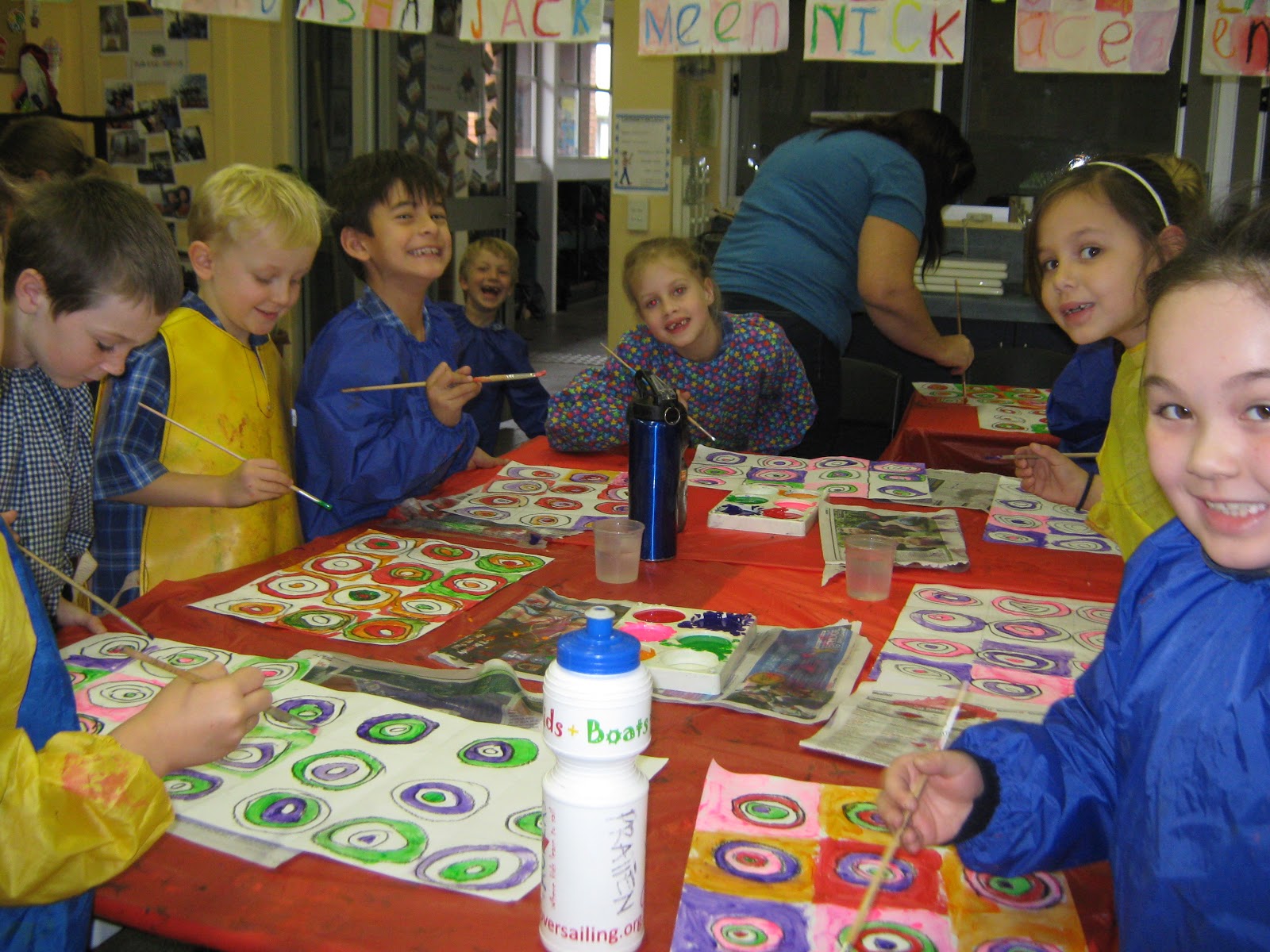 2S - a class of BIG PEOPLE: Kandinsky Art