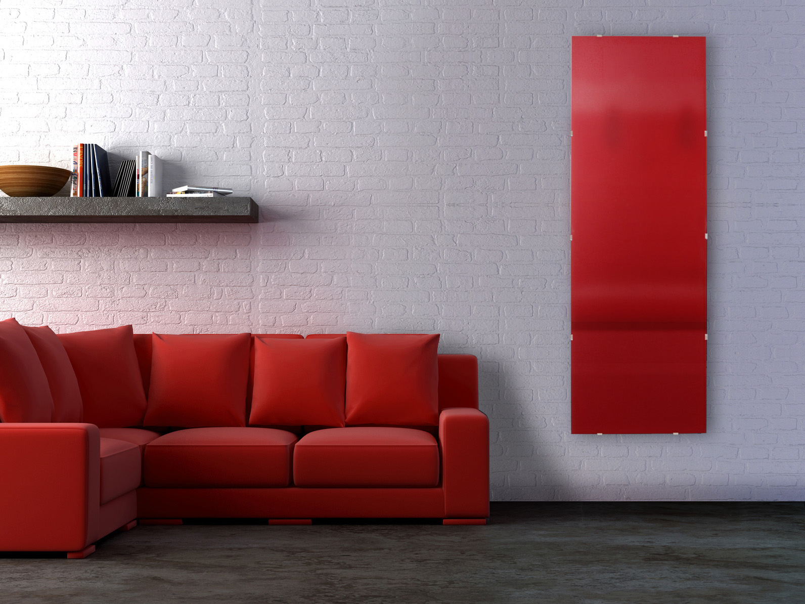 La couleur rouge dans la decoration d'intérieur ~ Home Sweet Home