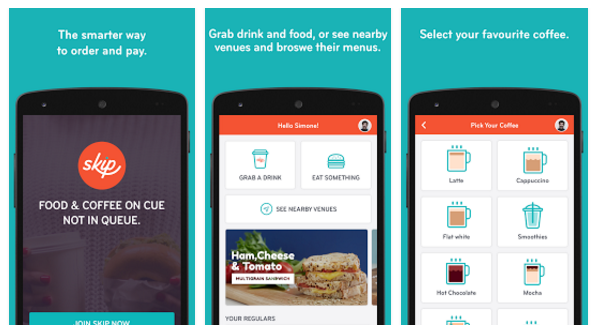 Skip - New Online Food Ordering app - Youth Apps