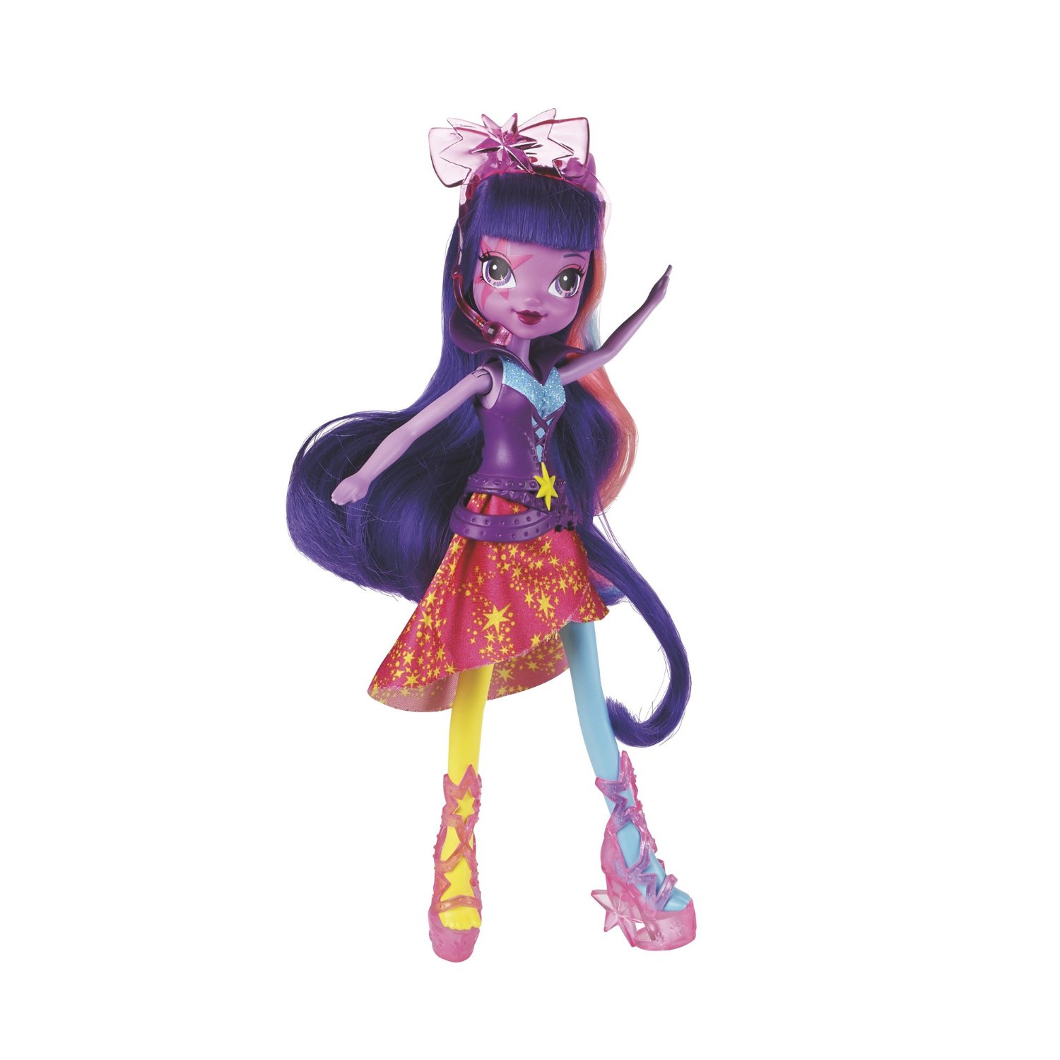 Rarity and Sunset Shimmer Fashion Dolls and Twilight Sparkle Neon ...