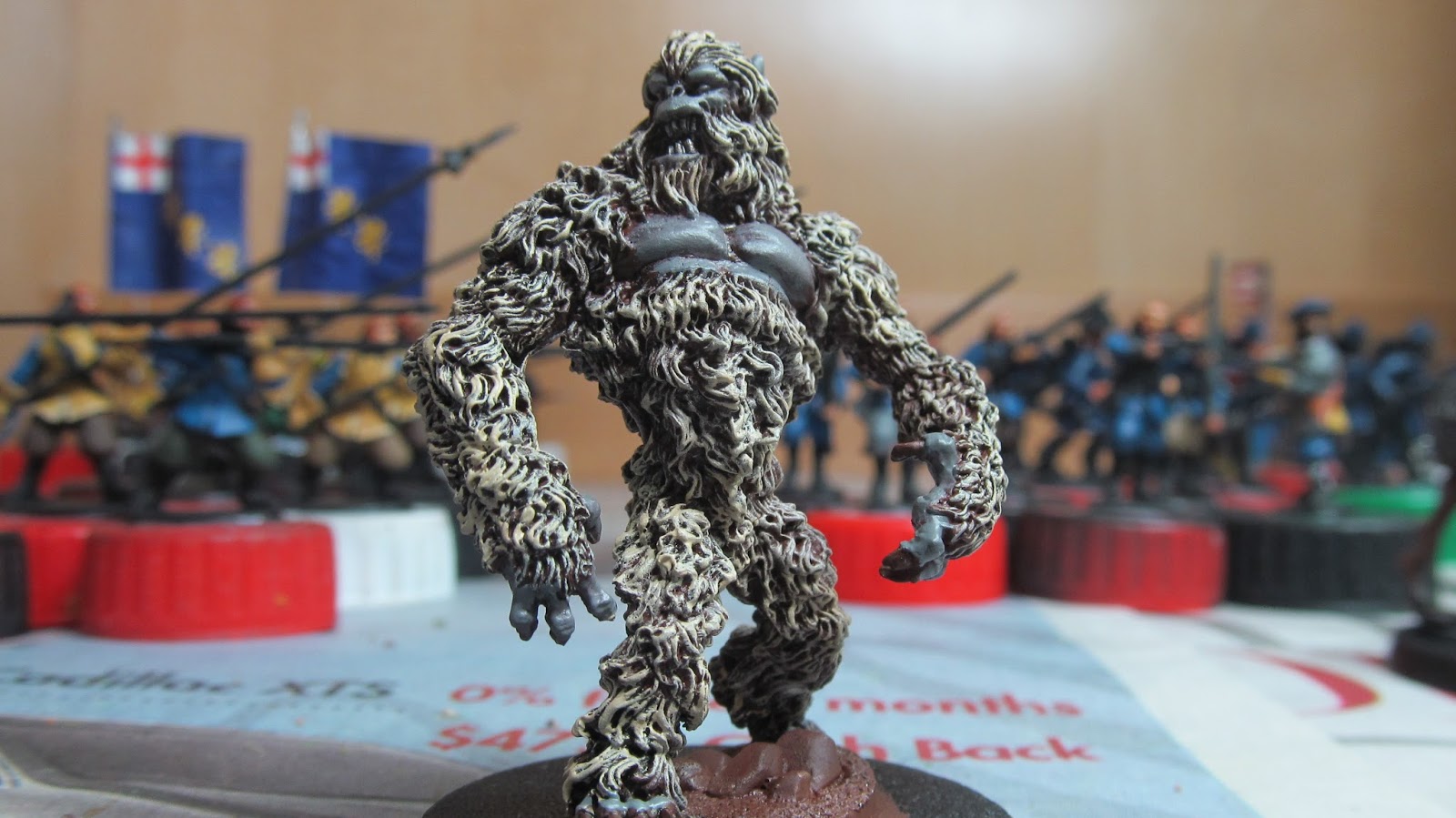 Toy Soldiers and Dining Room Battles: Painting the Yeti