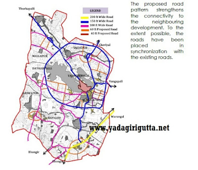 #Yadadri #YADAGIRIGUTTA - యాదగిరిగుట్ట: YTDA Yadadri Master Plan 2017