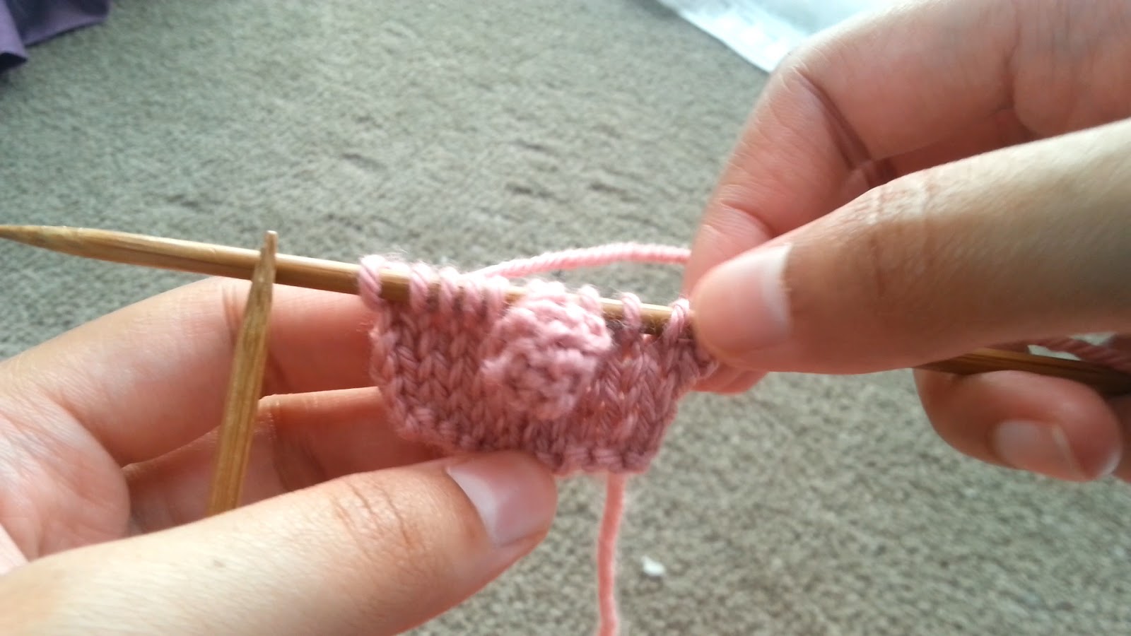 Bundle In A Basket: How-To Knit Bobbles