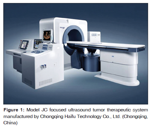 HIFU treatment: High Intensity Focused Ultrasound Ablation
