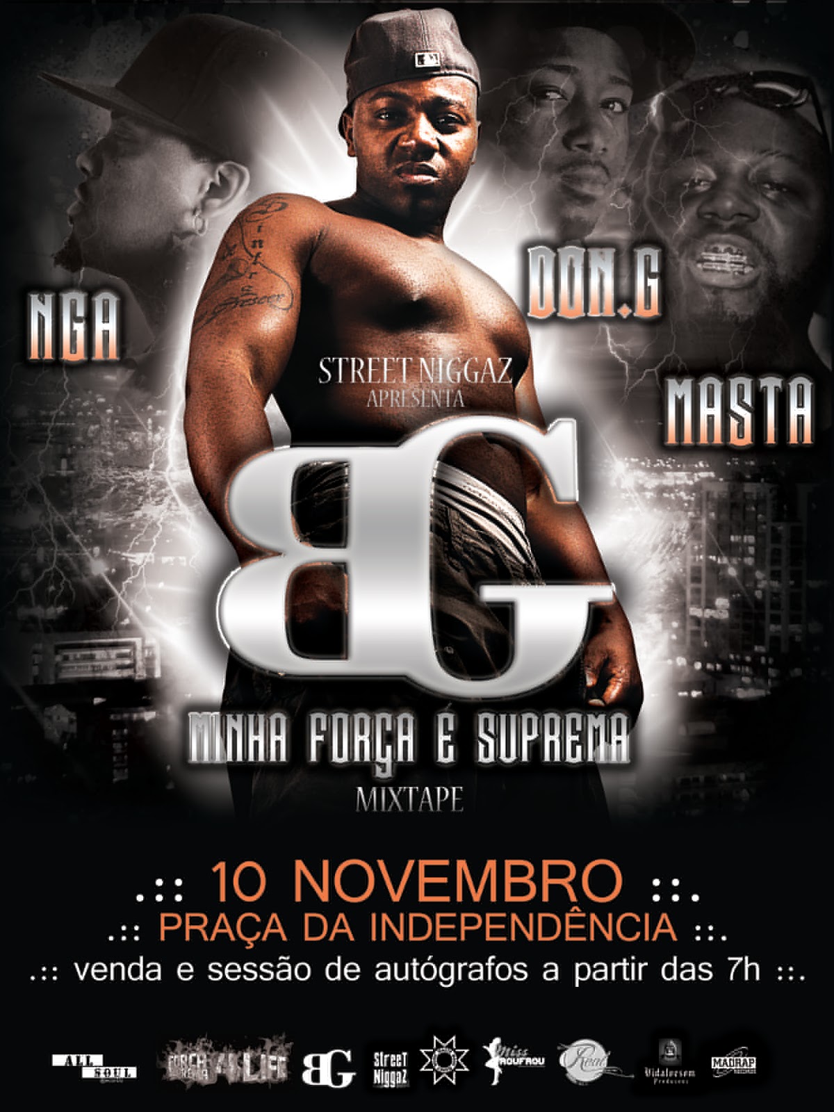 Rap Angolano - BG - Minha Força É Suprema (Prod: Fuzzy Beatz) [Video]