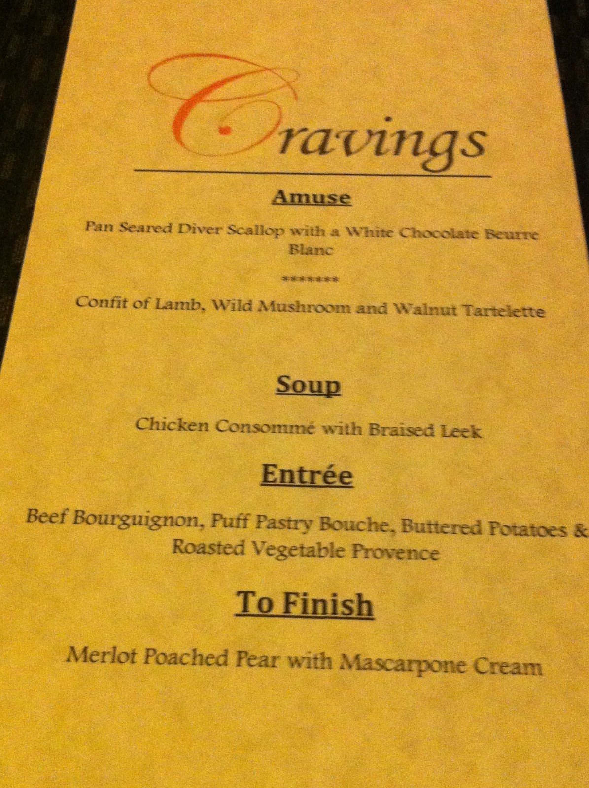 Cravings: French Fusion Dinner Adventure at Café de Ville