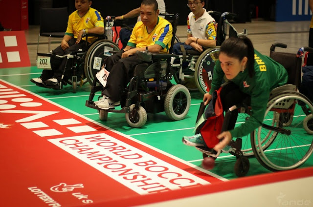 Brasileiros disputam bronze no Mundial de Bocha, neste sábado, na ...