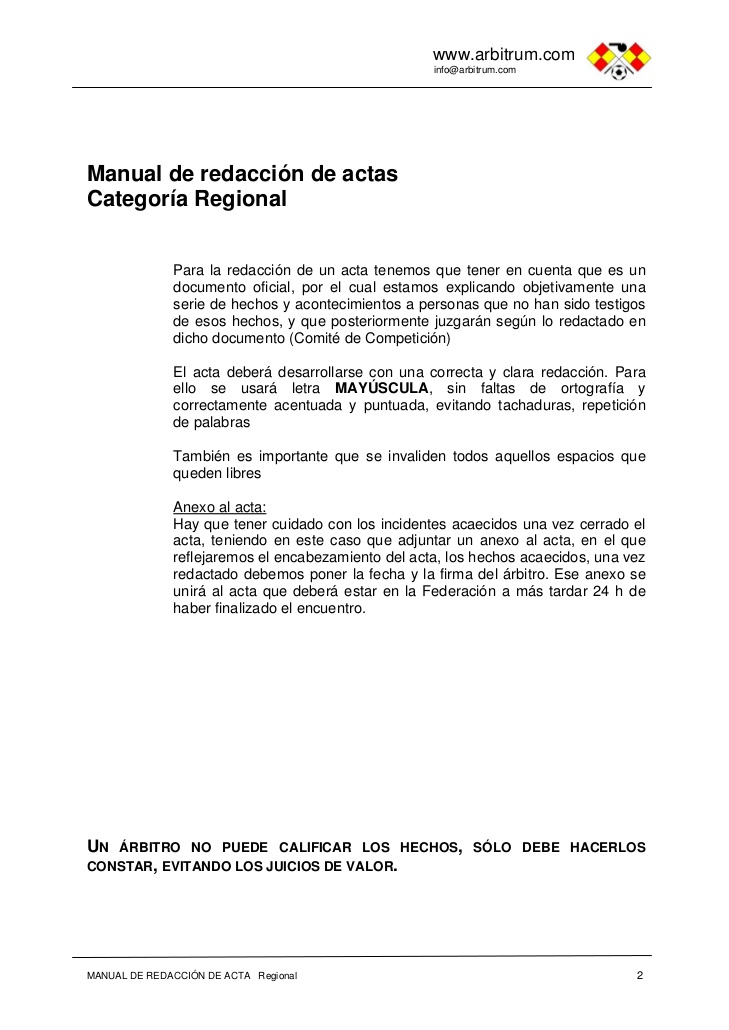 TIPO DE DOCUMENTOS : ACTA