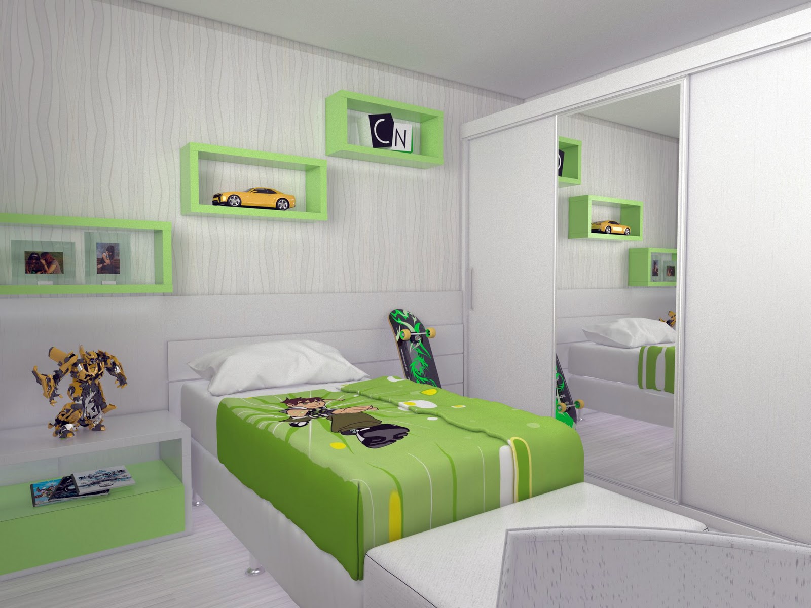 Deyvid Hohmann: Quartos infantis - Children's bedrooms