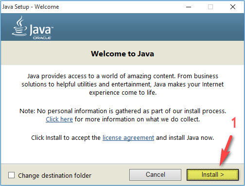 تحميل وتثبيت برنامج الجافا java v8 لنظام ويندوز bit-32 - bit-64
