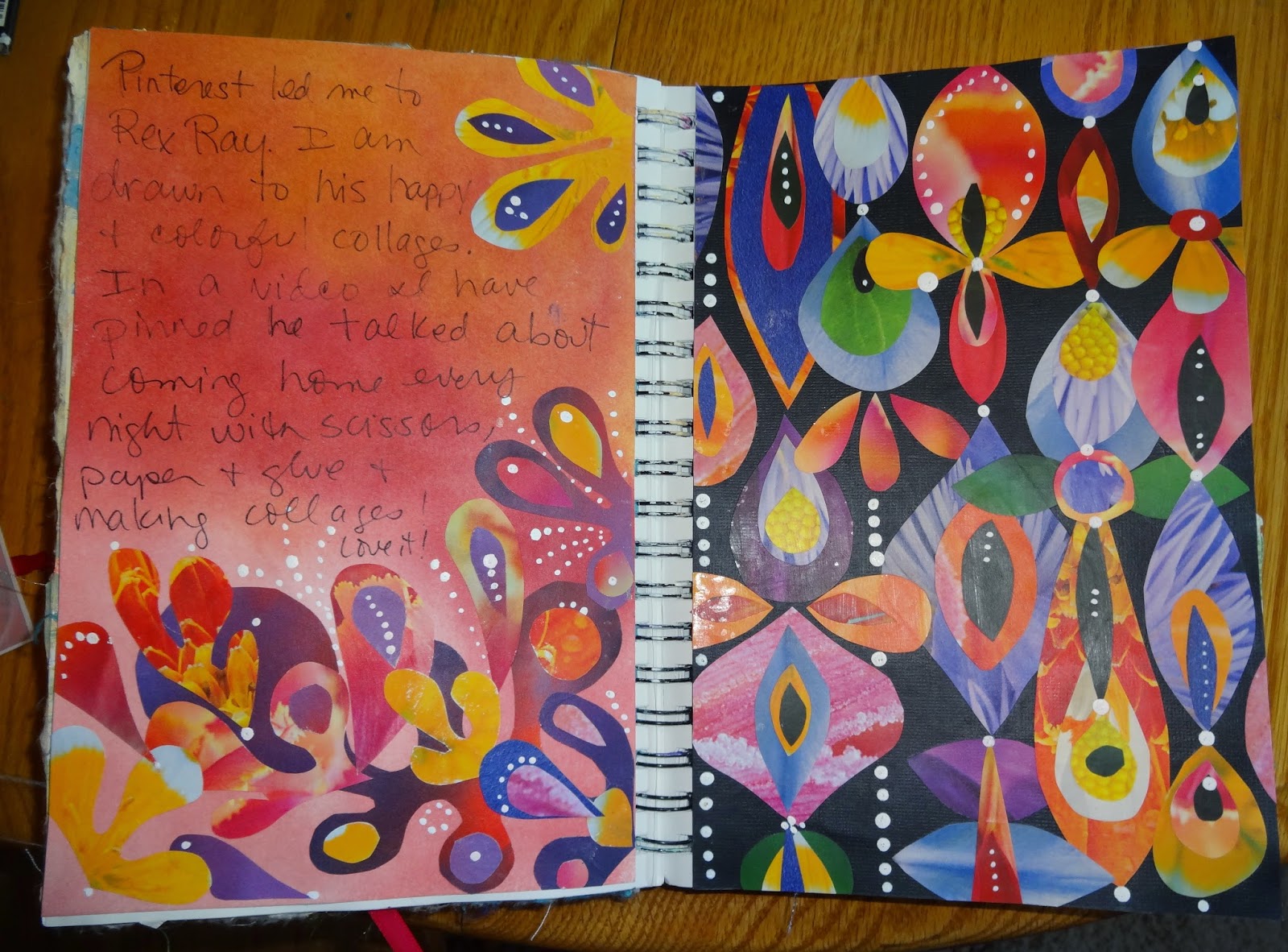 Joyful Puttering: Collecting Creating Connecting: The Art of Rex Ray