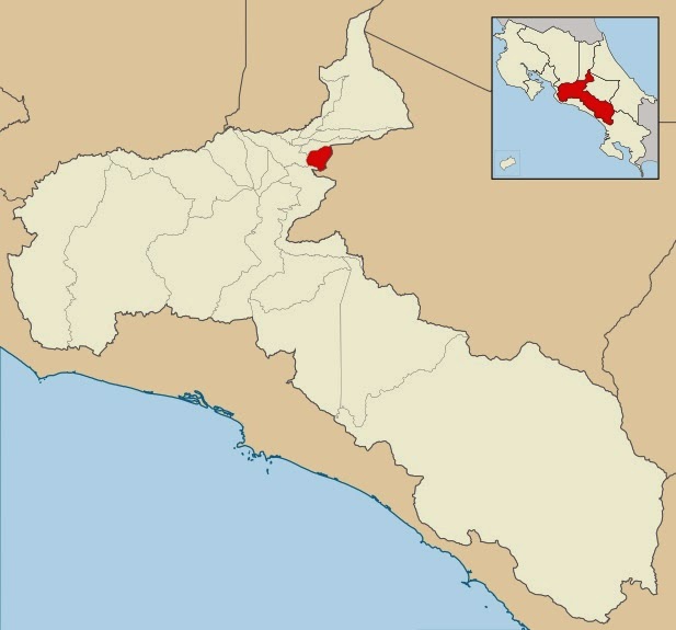 MAPAS DE: Curridabat. Canton N° 18 de San Jose