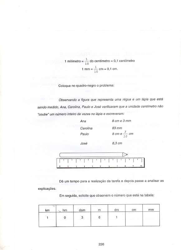 E.E. "Professor Orlando Geríbola" P.E.I. - Matemática Fácil: Decimais ...