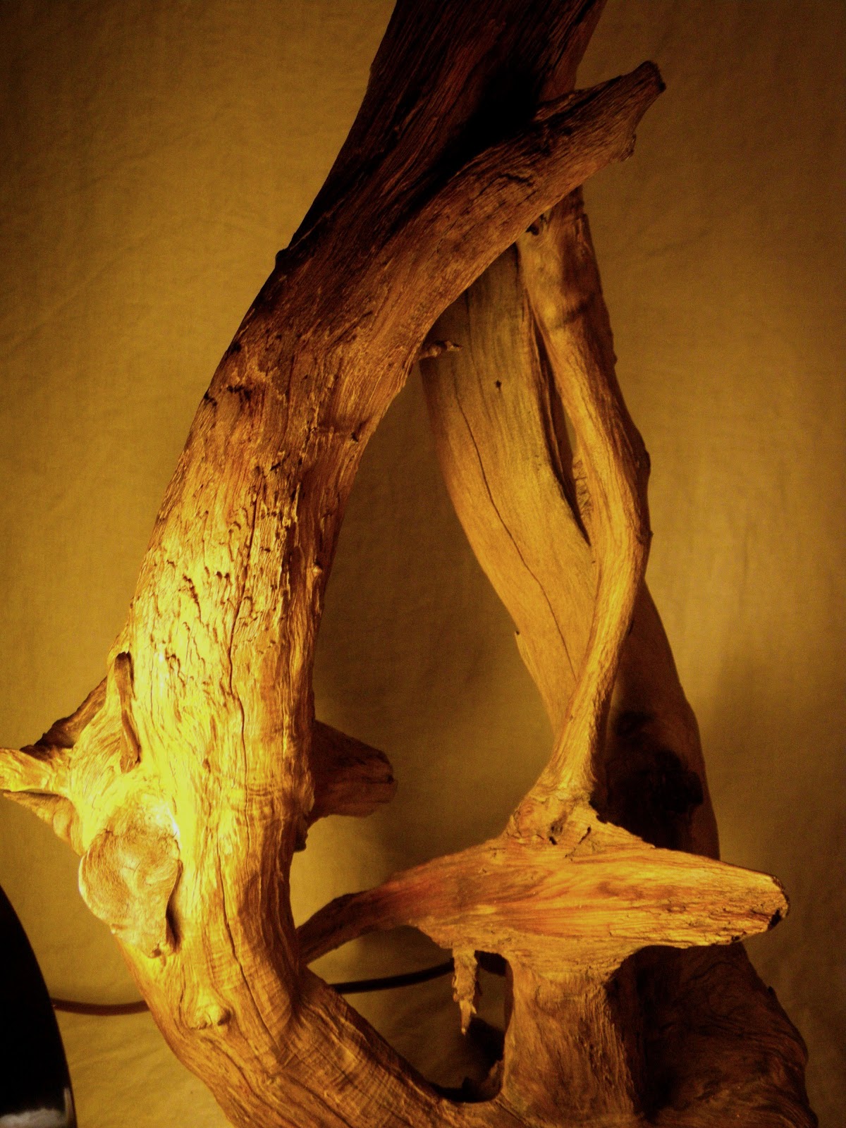 Yosemite Goat's Art and Wooden Creations: Wood Lamps