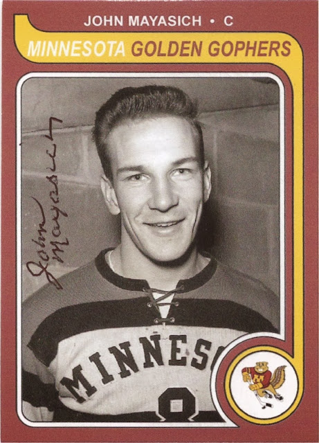 Minnesota Sports Autograph Project: JOHN MAYASICH