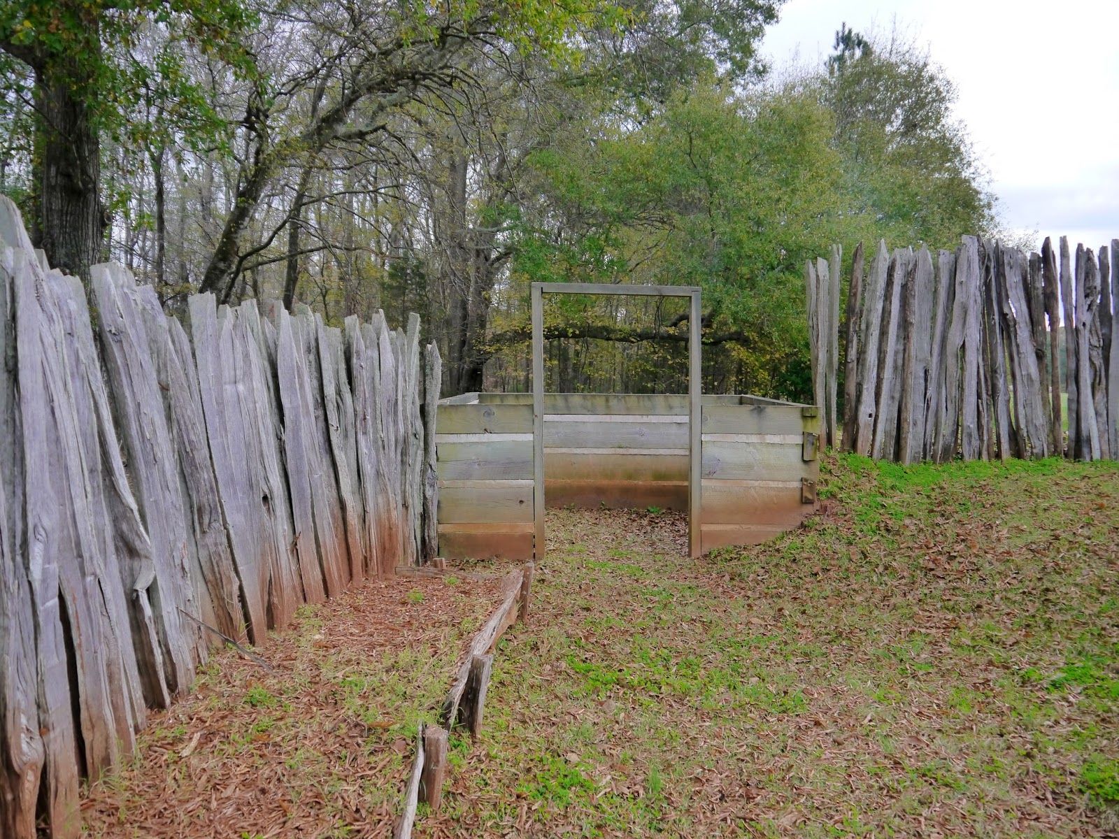 American Travel Journal: Stockade Fort - Ninety Six National Historic Site