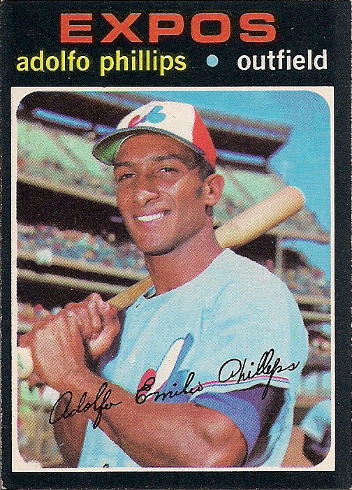 Topps 1971: no. 418 - adolfo phillips