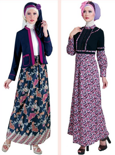 Gaun Dress Batik Yang Paling Keren dan Elegan