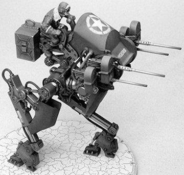 Weird WWII: Battleground Weird WWII: M1 Light Armored Mechanical Walker