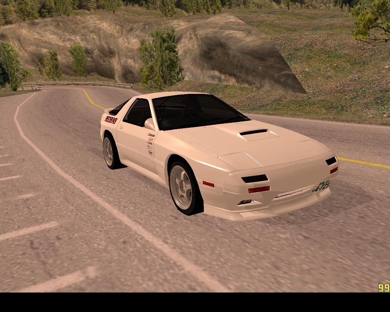 Yokota Workshop: Initial D Legend 1 Ryosuke Mazda RX-7 FC3s GTA sa