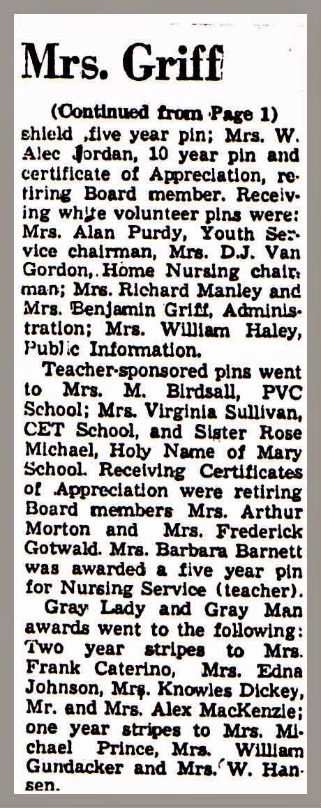 EverythingCroton: A LOOK BACK @ JOSEPHINE GRIFF A.K.A. MRS. BENJAMIN ...