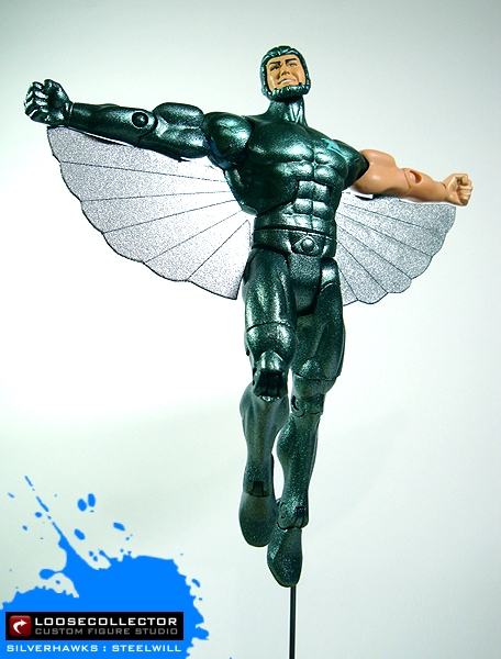 Loosecollector Custom Figures Archive: Silverhawks : Steelwill