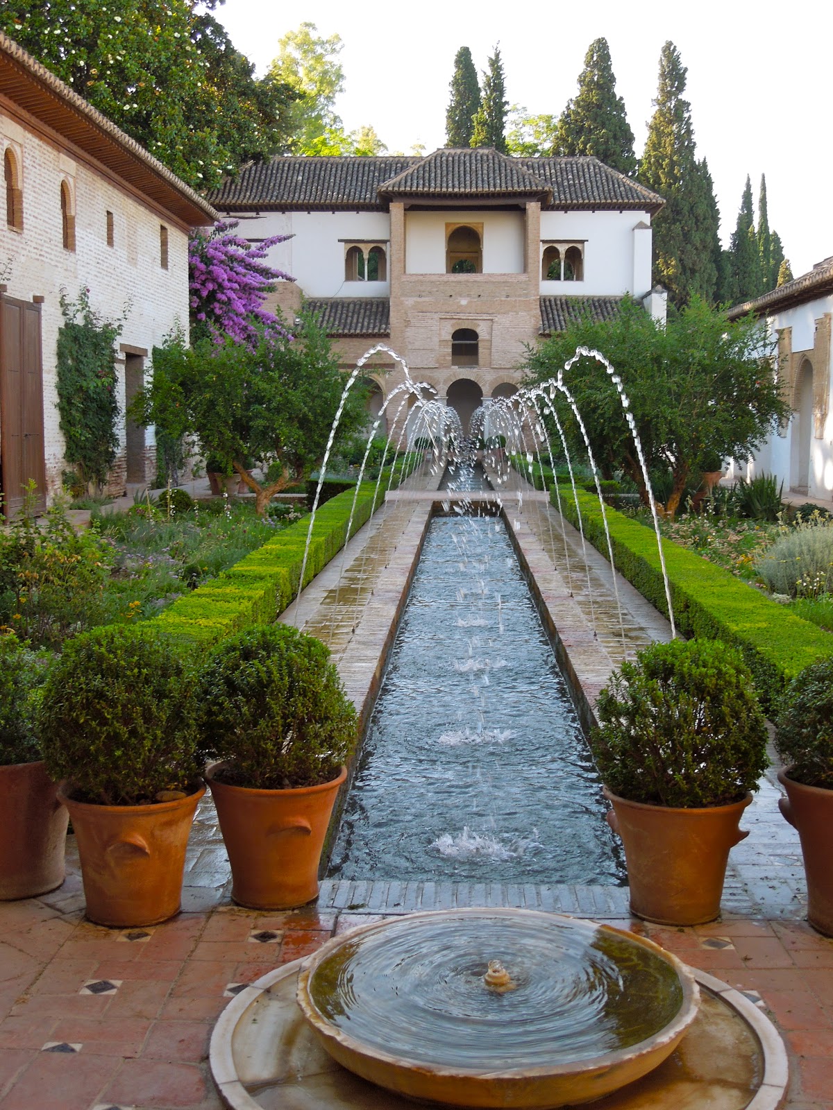 To Europe With Kids: Alhambra Part 1: Generalife Gardens