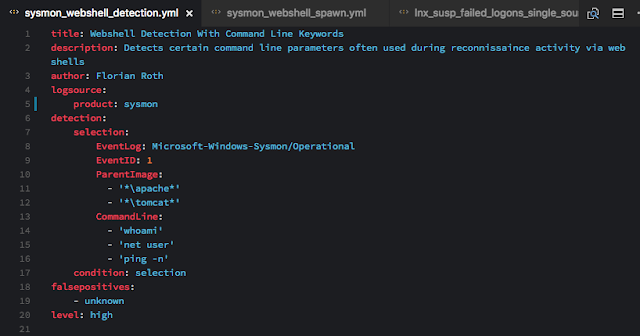 sigma - Generic Signature Format for SIEM Systems