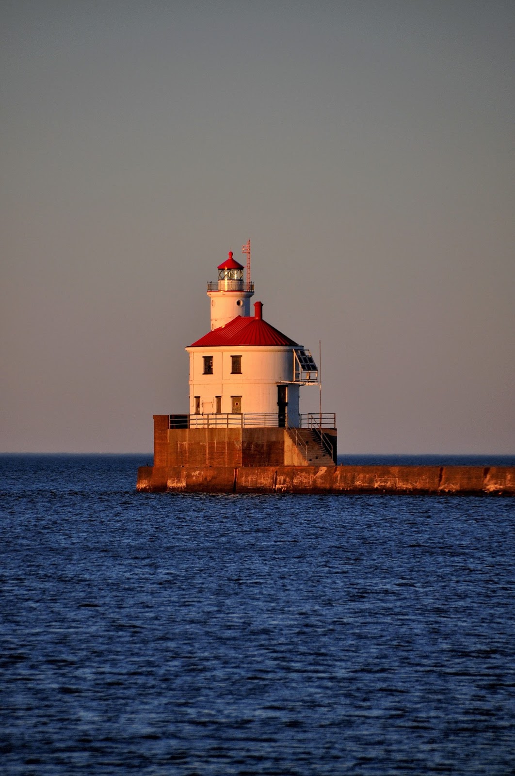 WC-LIGHTHOUSES: WISCONSIN POINT (SUPERIOR ENTRY BREAKWATER) LIGHTHOUSE ...