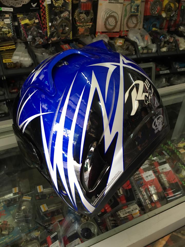 ARAI STELLA (BIRU & MERAH) - HELMET COPY ORI