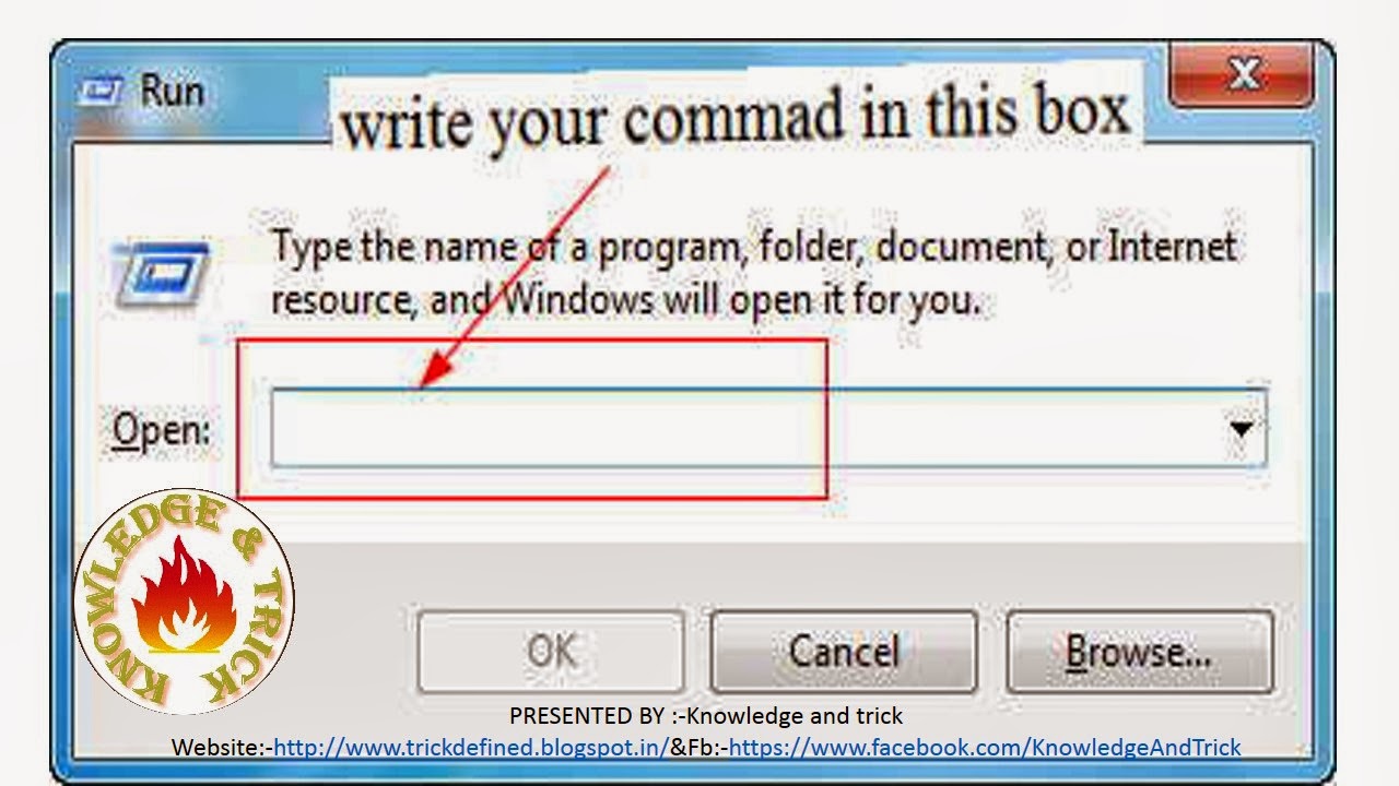 WINDOWS RUN COMMANDS......... | Knowledge And Trick