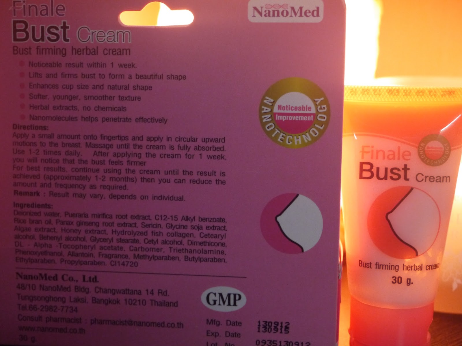 EVERGREEN LOVE: Finale Bust Cream