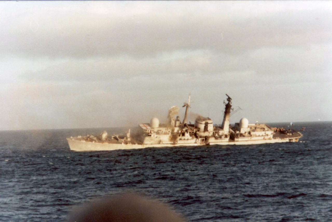 FDRA - Malvinas: El hundimiento del HMS Coventry