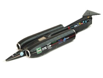 Garagem do Paulo Sípoli: Lembram-se do Thrust SSC?