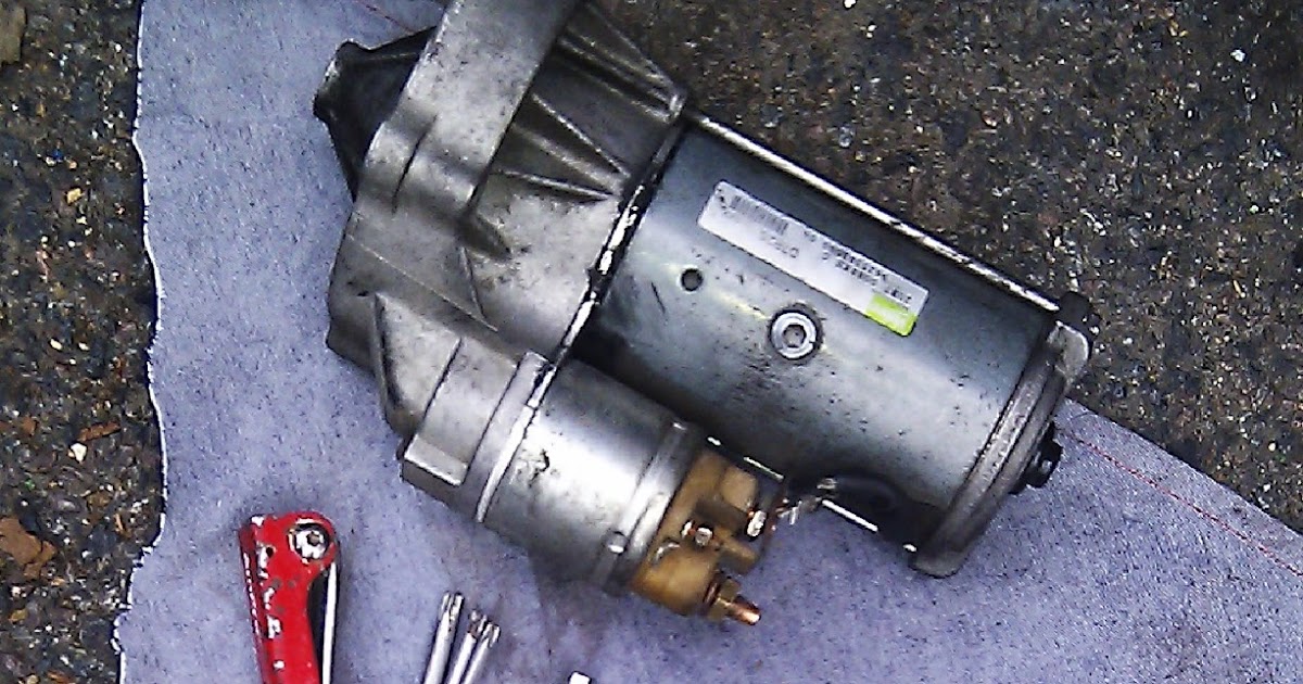 LDV Pilot van: LDV Pilot van - Fixing the starter motor