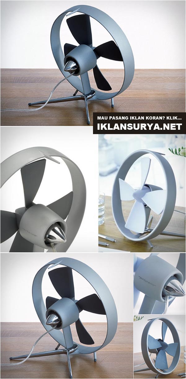 Kipas Angin Lucu - Futuristik, Mini, dan Powerfull ~ INILAH INFO