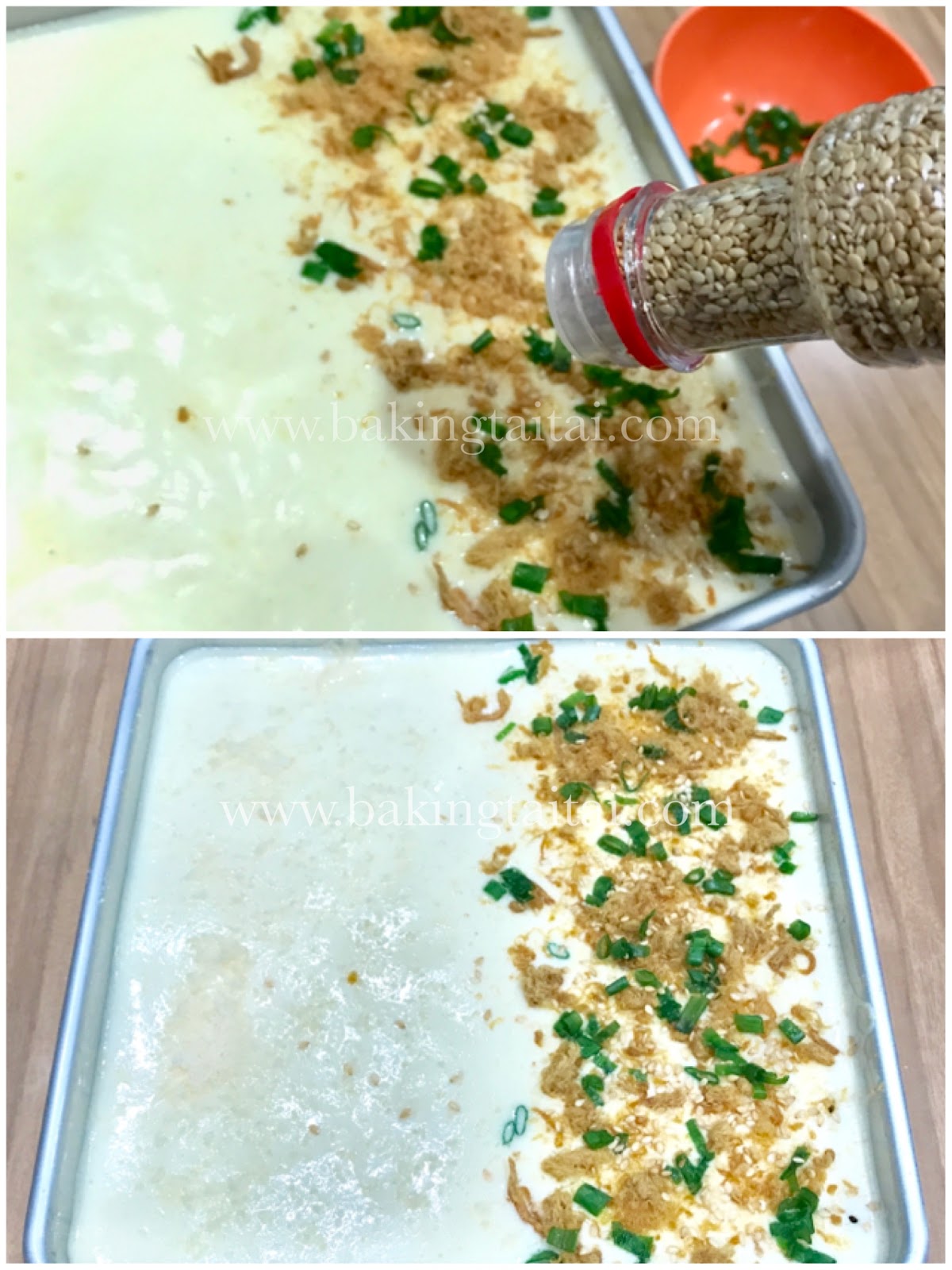 Baking Taitai 烘焙太太: Taiwanese Traditional Sponge Cake - Cheese / Pork ...