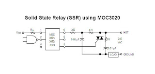 du1vss (D.I.Y.): Solid State Relay (SSR) using MOC3020