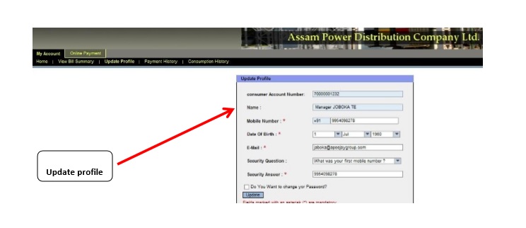APDCL Bill Payment Online