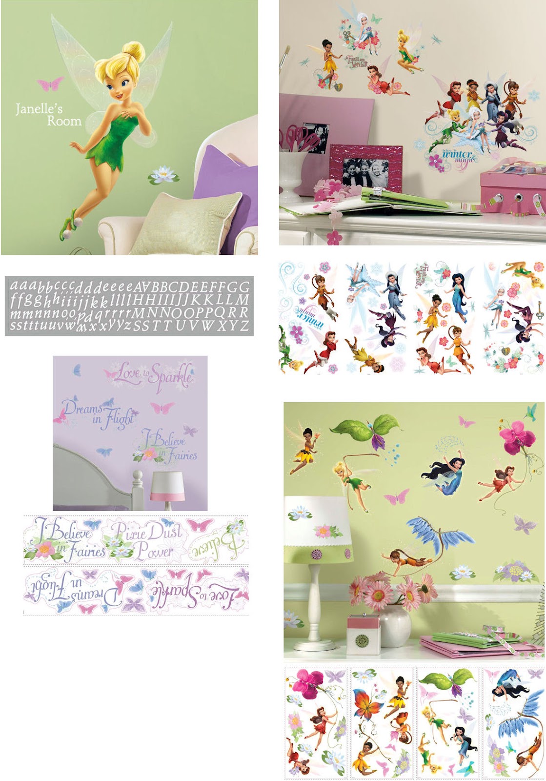 Wall Sticker Outlet: Disney Tinkerbell and Fairies Stickers!