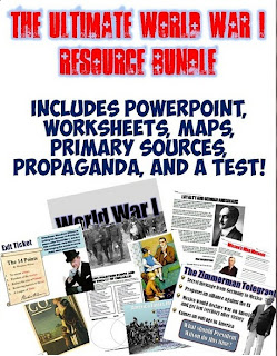 Students of History: The Ultimate WWI Unit Resource Bundle