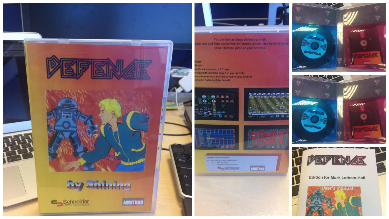 Defence - New Amstrad CPC Game