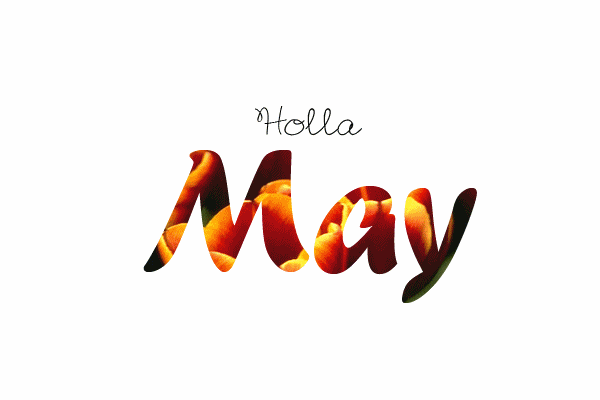 HELLO MAY - BUON 1 MAGGIO - GIF BELLISSIME