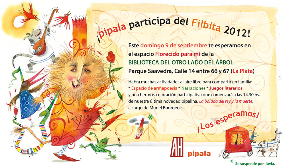 pípala: ¡pípala participa del Filbita 2012!