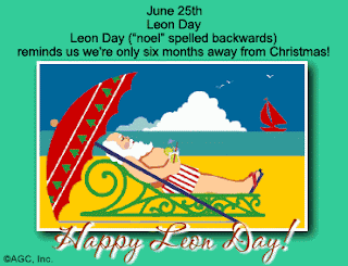 DON'T READ THIS; IT'S BORING!: Happy Leon Day!