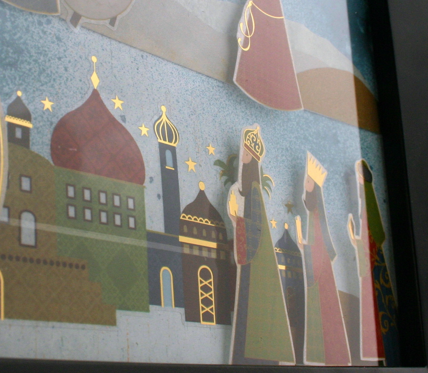 Li'l Buck's Creations: Nativity Shadow Box Scene: Authentique and Paper ...