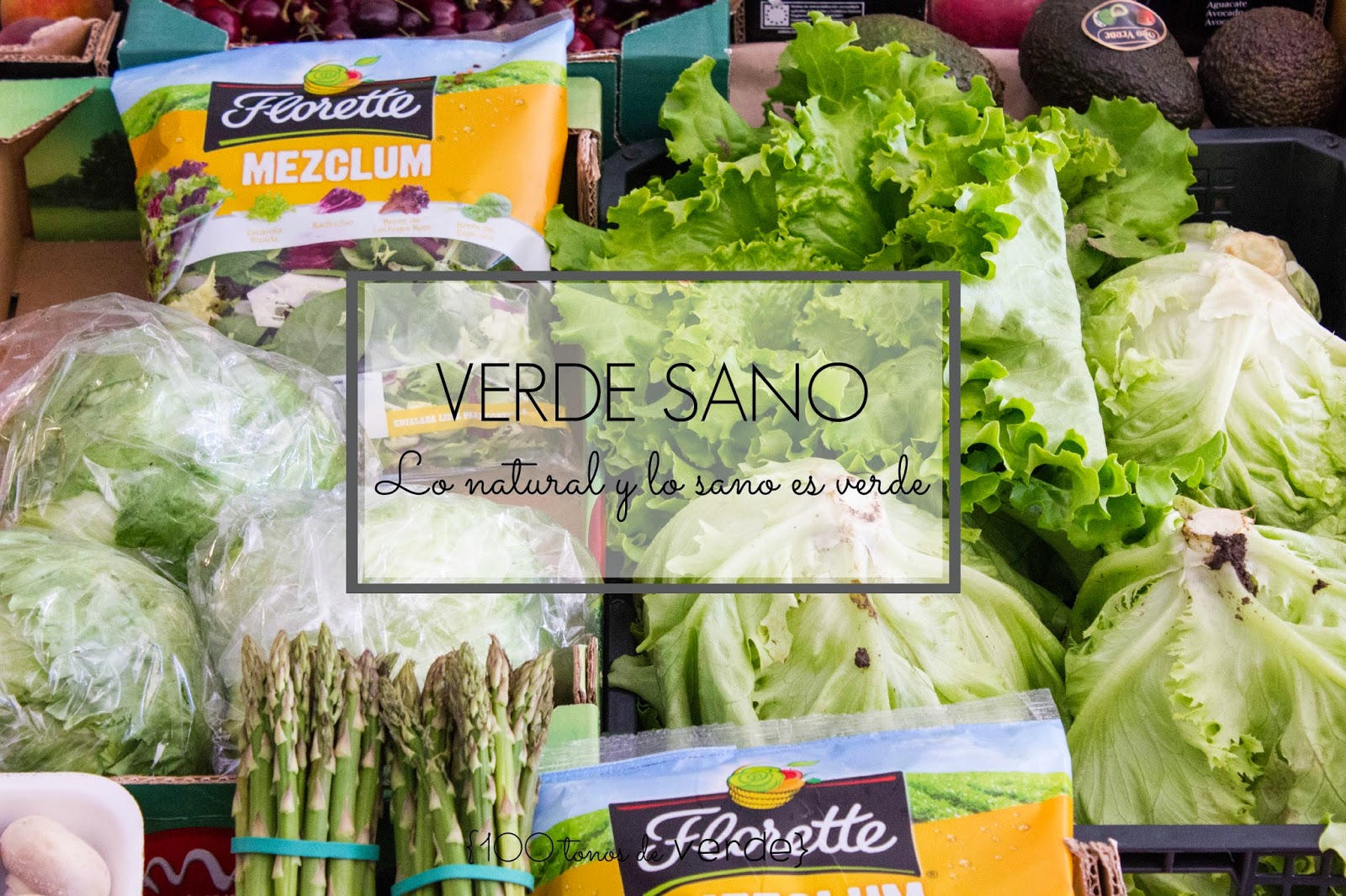 {100 tonos de verde}: HOY COMPARTIMOS... VERDE