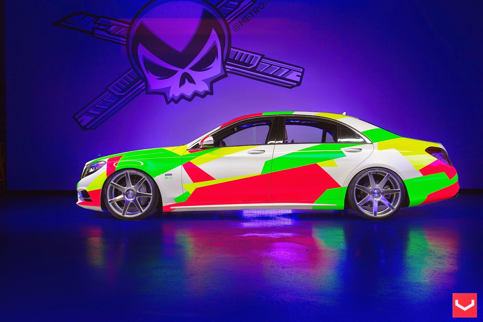 Mercedes-Benz W222 S550 by Metro Wrapz | BENZTUNING