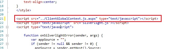 Dynamics CRM - A developer point of view: Passing data from a Form to an embedded Silverlight ...